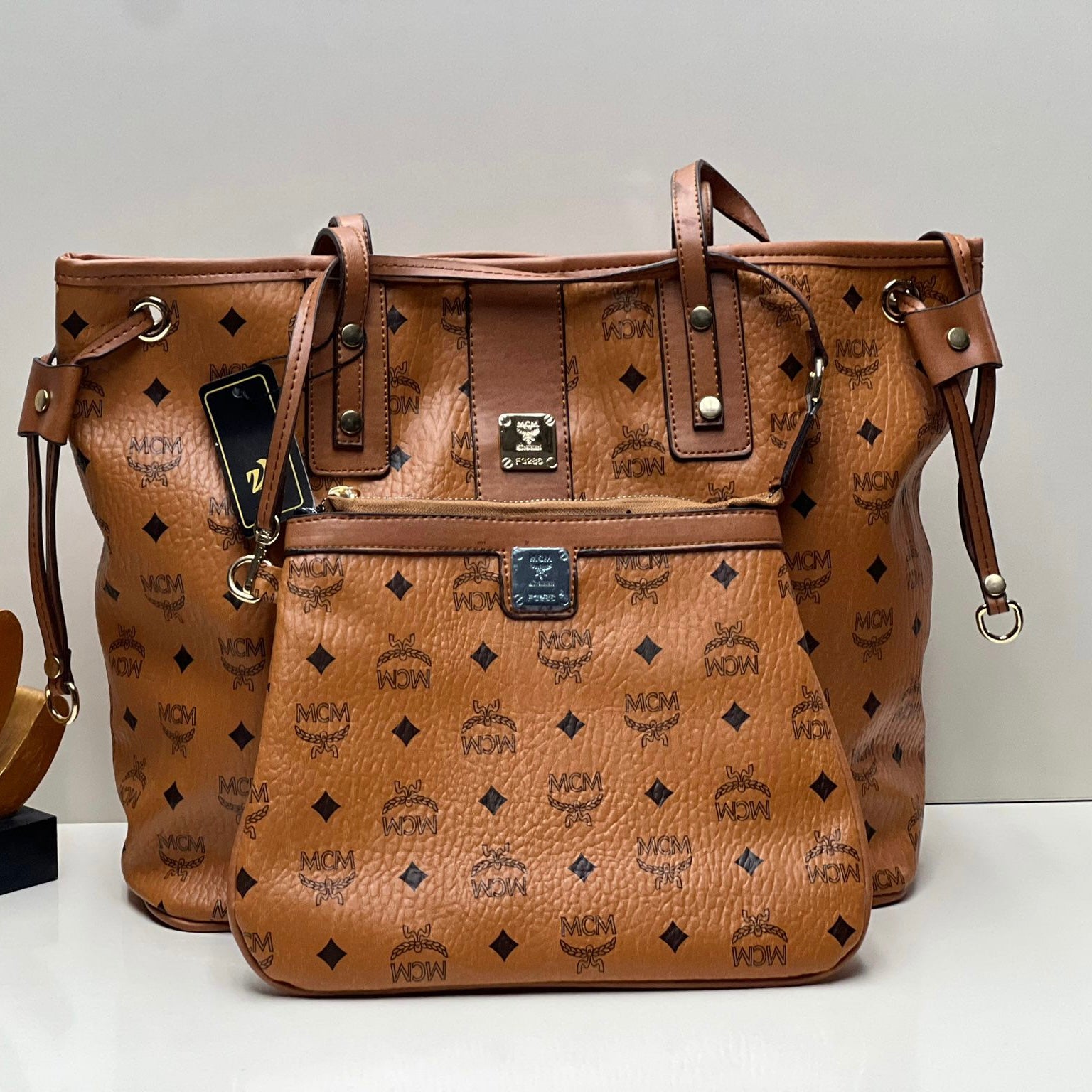 MCM shopping bag tabs – Lamprianopoulos Stores